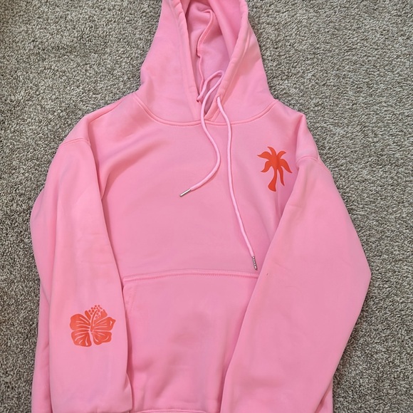Pink Palm Puff | Tops | Copy Pink Palm Puff Sweatshirt Pink Size Xs ...